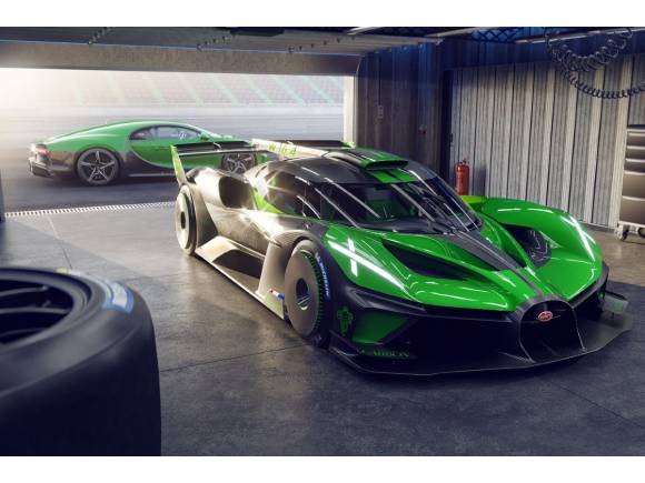 El Bugatti Bolide, un coche de competición de 1.850 CV, llega a producción