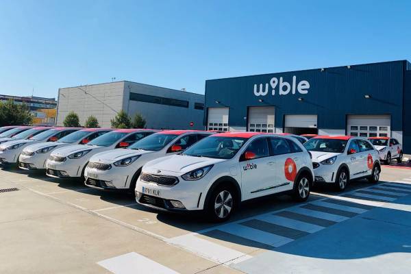 WiBLE el primer carsharing que vuelve a activarse tras el estado de alarma