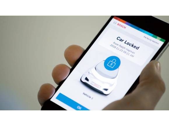 Convierte tu smartphone en la llave del coche con Bosch Perfectly Keyless
