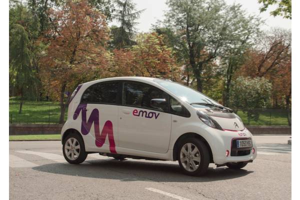 Emov amplía su flota y el área de servicio en Madrid