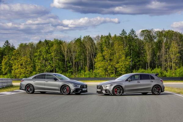 Nuevo Mercedes-AMG A 45 4Matic+ y CLA 45 4Matic+, con 421 CV